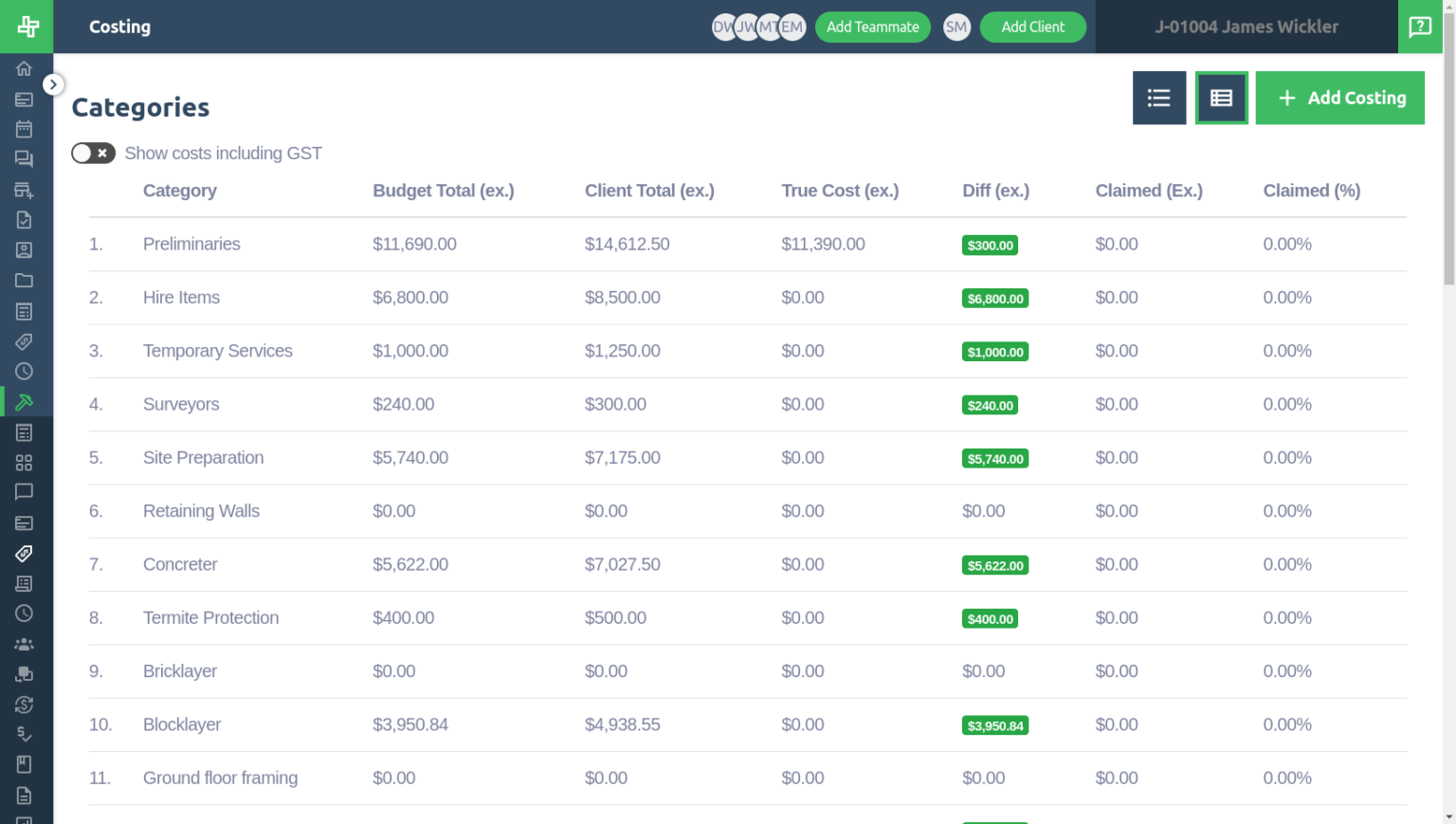 Finances made easy - Wunderbuild