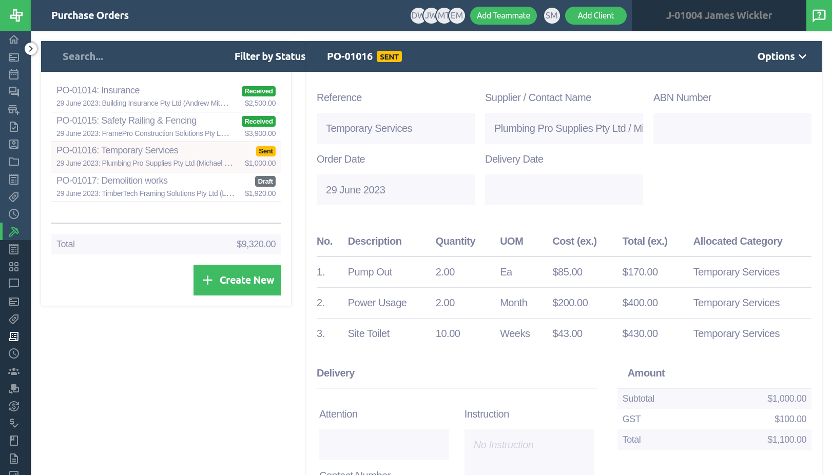 Finances made easy - Wunderbuild